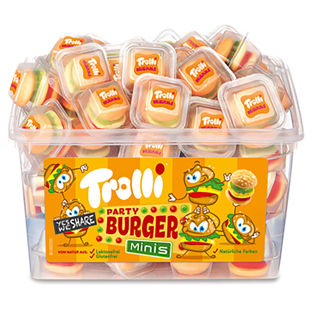 Trolli Party Burger Mini Sweets, Pack of 60 – CHERISH LEWIS