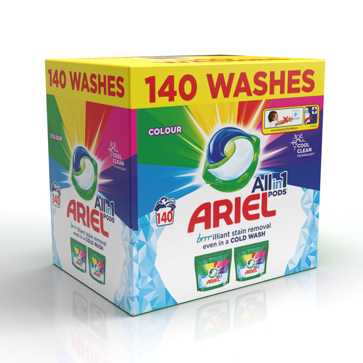 Ariel All in One Colour Pods, 140 Wash – CHERISH LEWIS