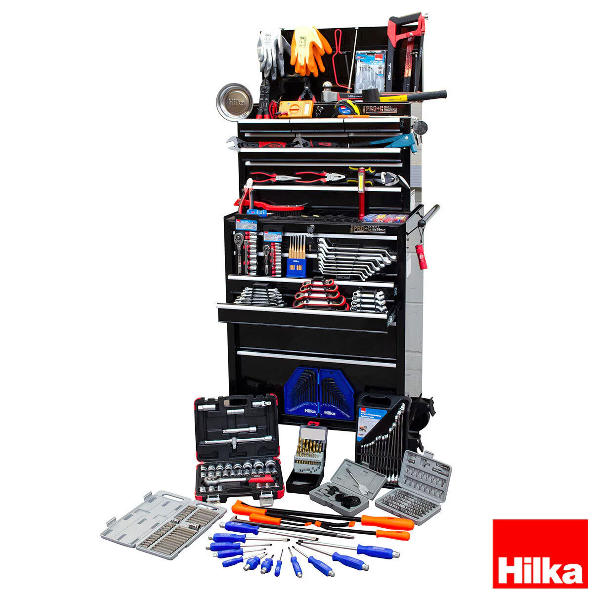 Hilka 527 Piece Tool Kit with Heavy Duty 15-Drawer Tool Chest – CHERISH ...
