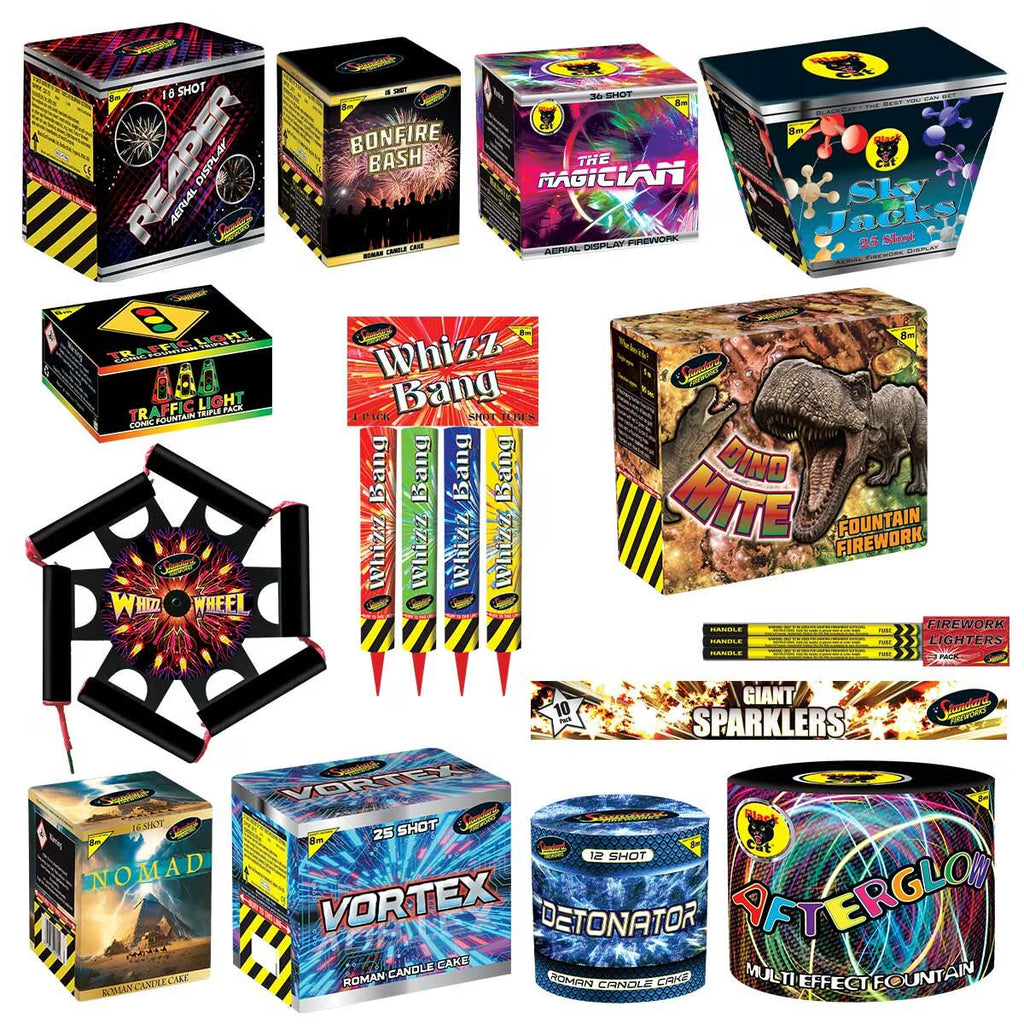Black Cat after Party Triple Pack Firework Kit – CHERISH LEWIS
