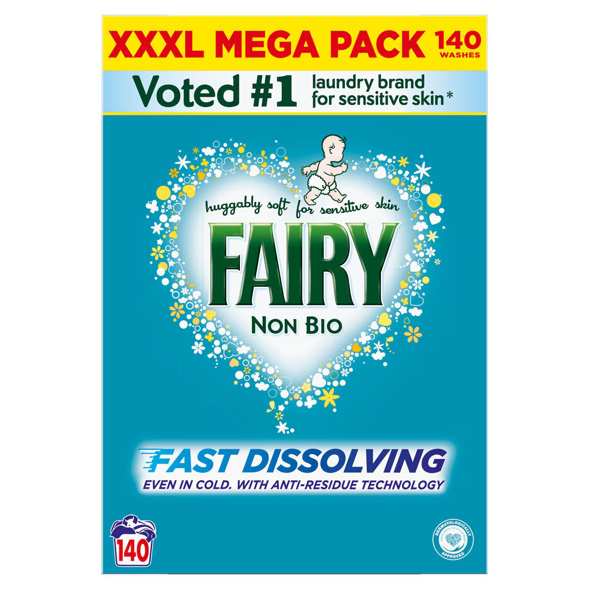 Fairy Non-Bio Washing Powder, 140 Wash – CHERISH LEWIS