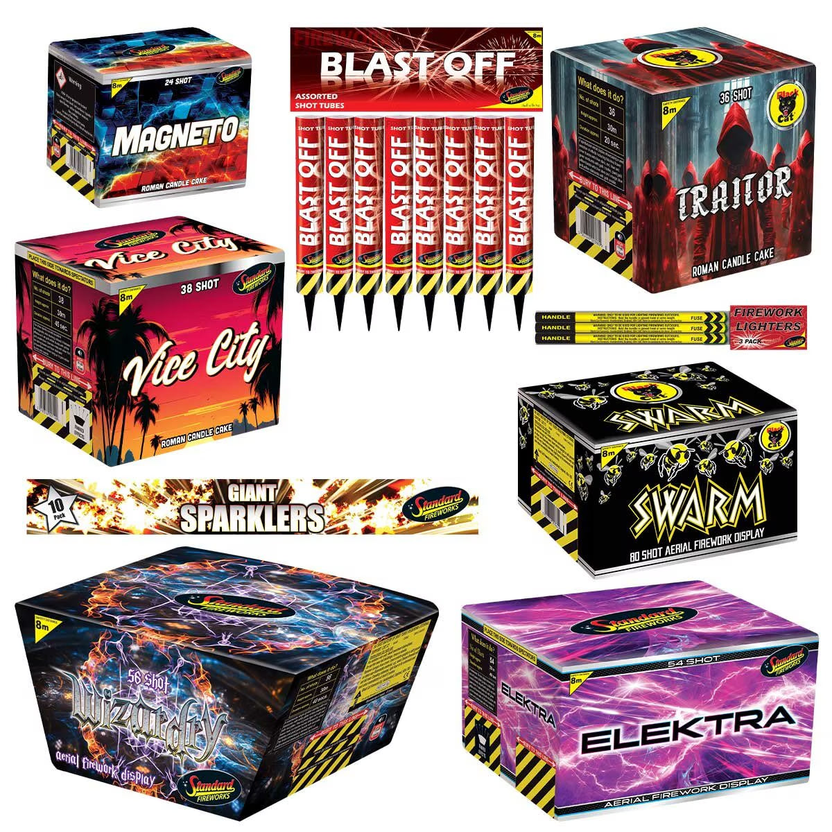 Black Cat High Performance Firework Display Kit – CHERISH LEWIS