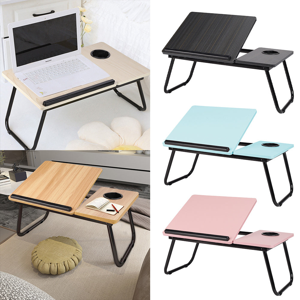 Adjustable Tilting Laptop Desk Sofa Bed Writing Notebook Computer Desk ...