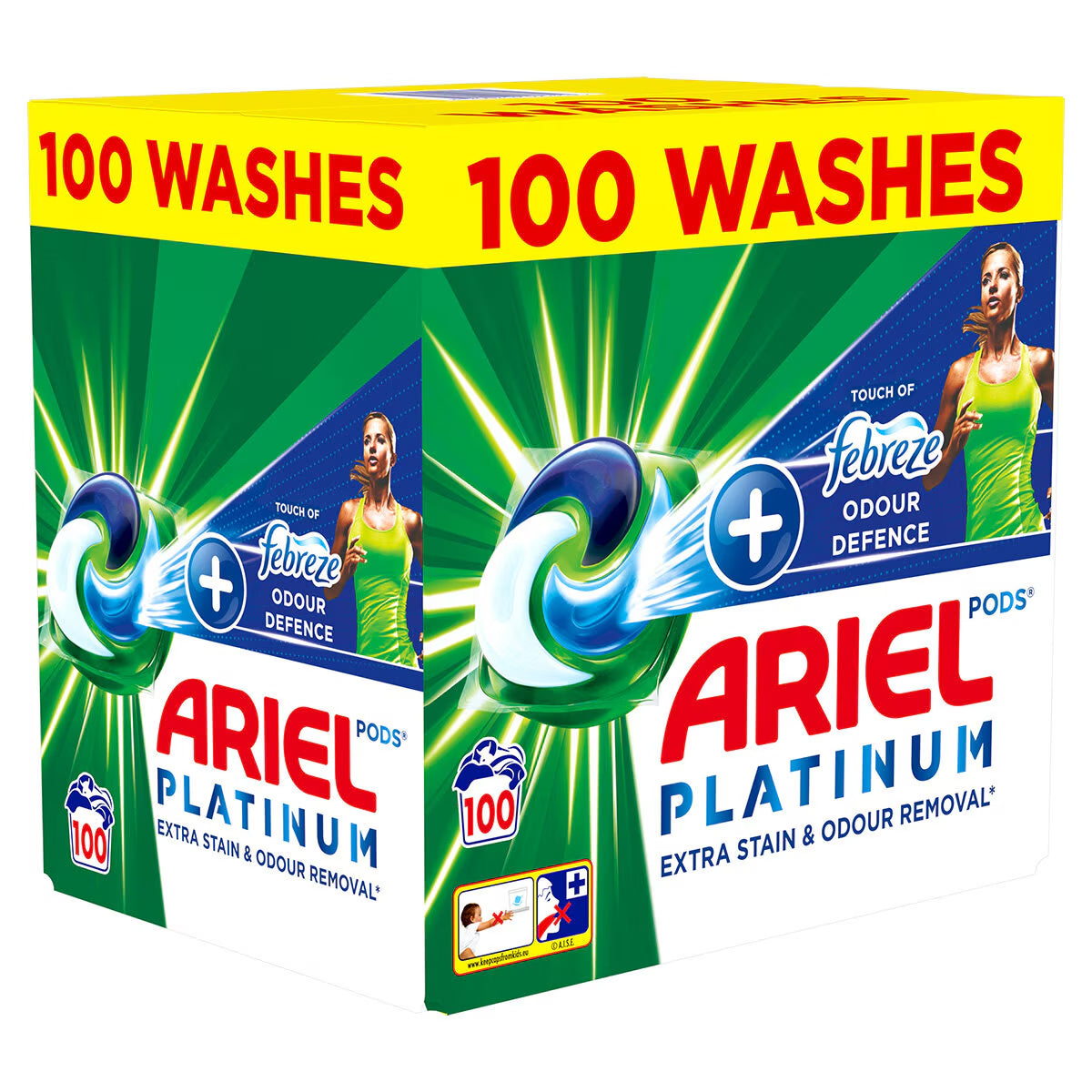 Ariel Platinum + Febreze All in 1 Pods, 100 Wash – CHERISH LEWIS