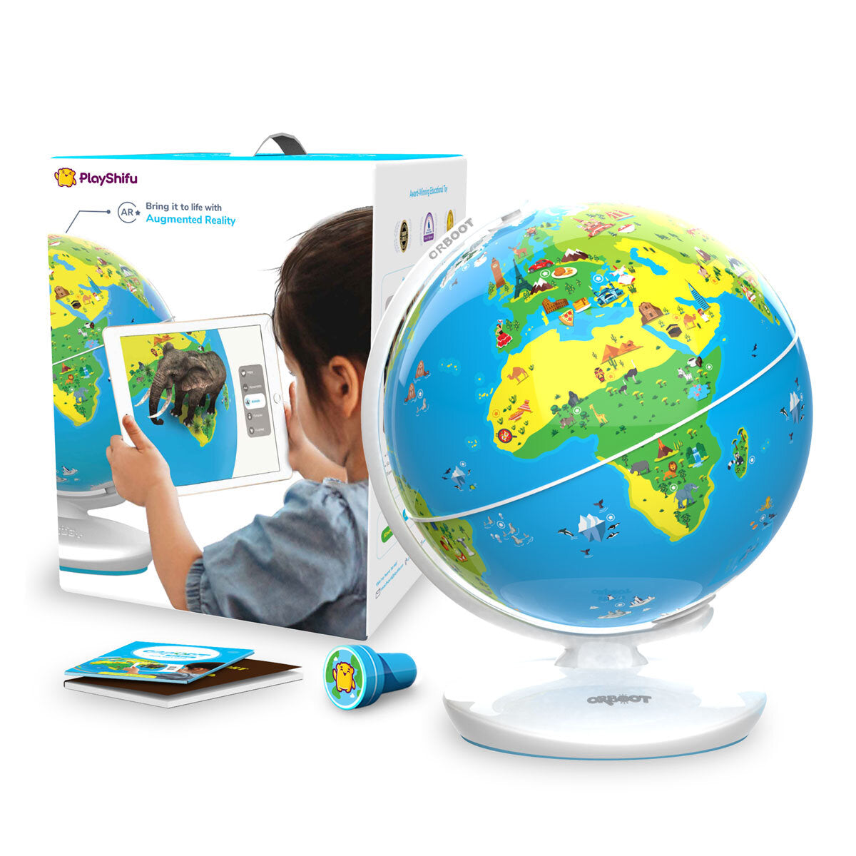 PlayShifu Orboot Earth: Interactive AR Globe for kids (4+ Years ...