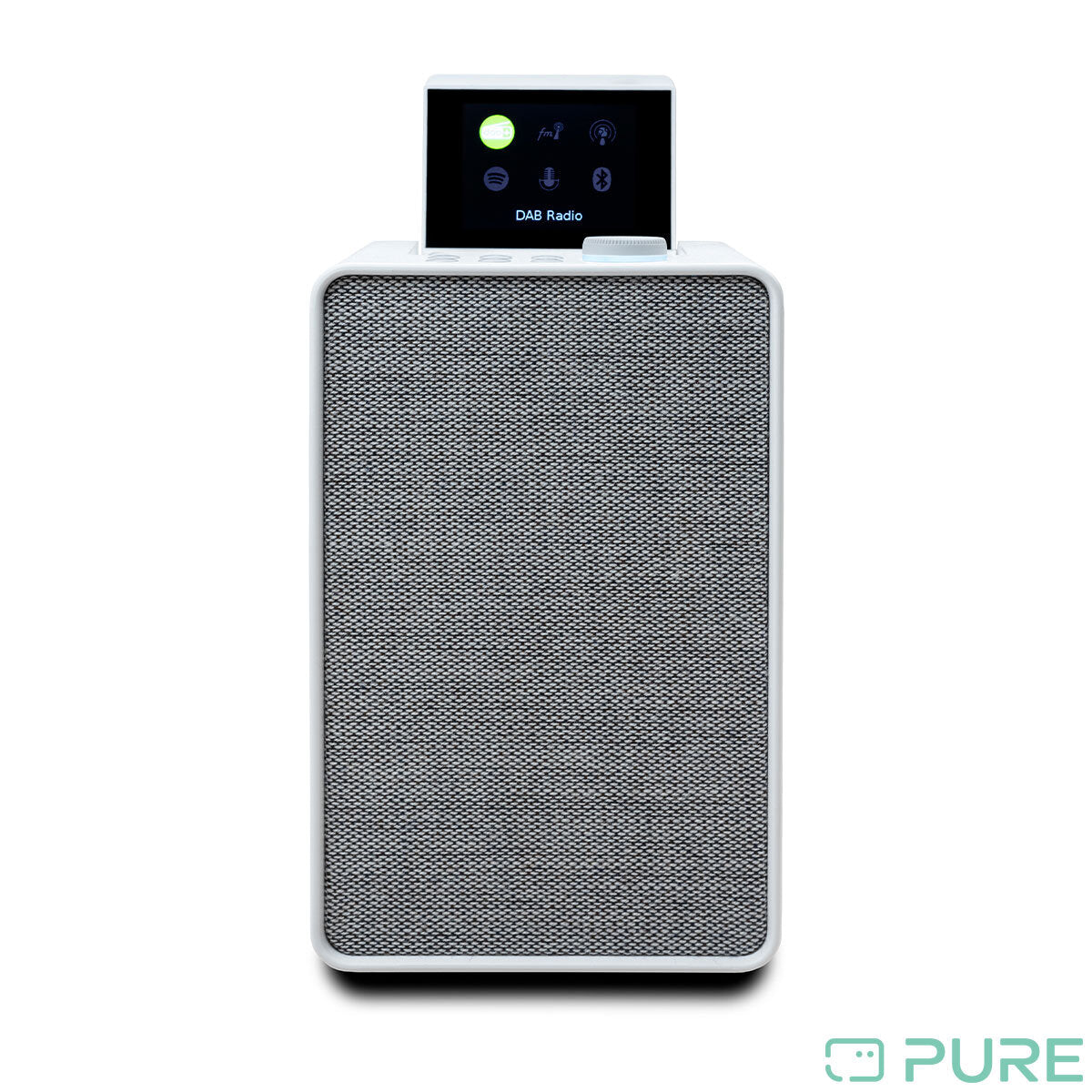 Pure Evoke Spot DAB+/FM/Internet Radio Wi-Fi Bluetooth Compact Hi-Fi S ...