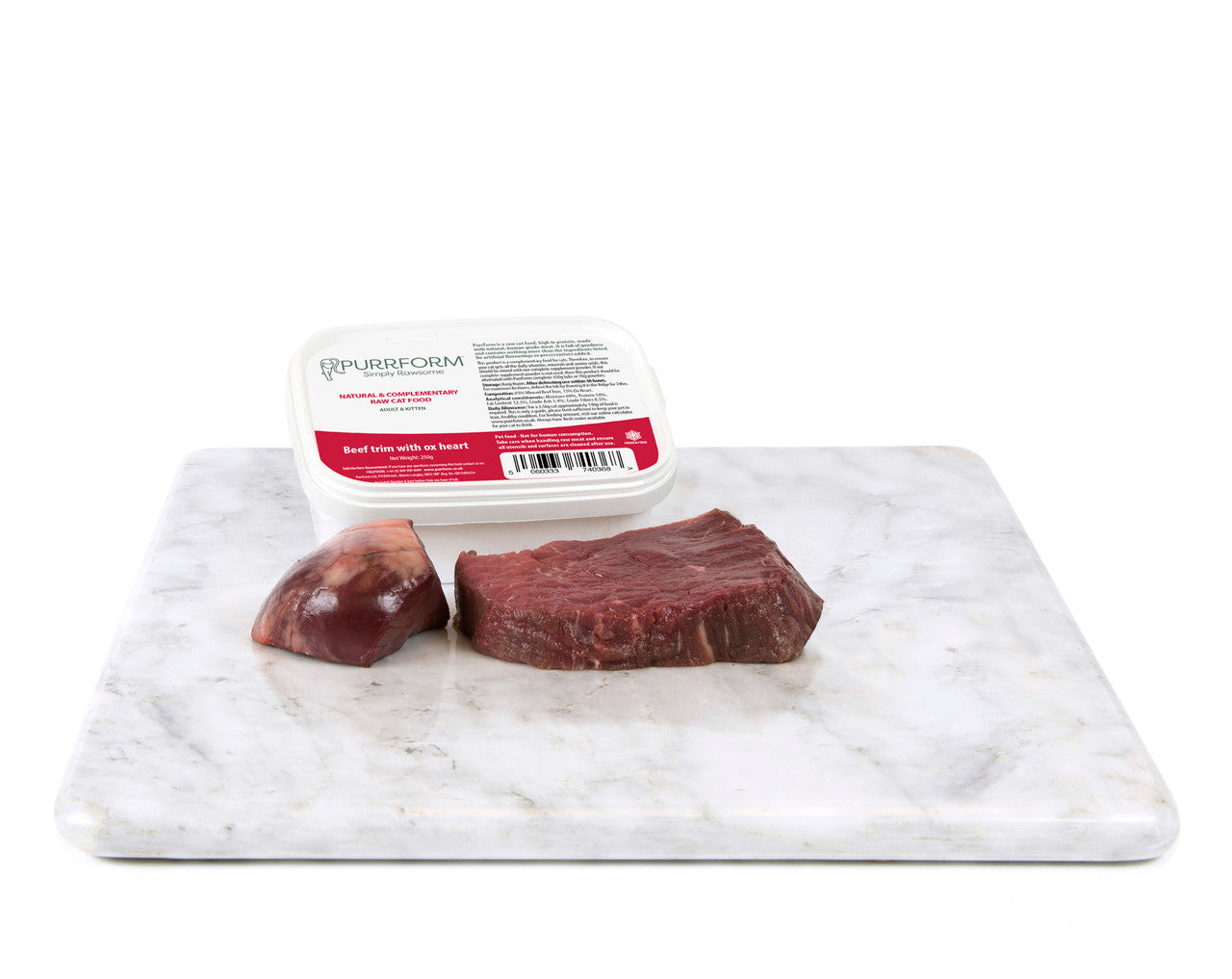Purrform Beef Trim with Ox Heart (ADULT AND KITTEN) 250g x6 – CHERISH LEWIS
